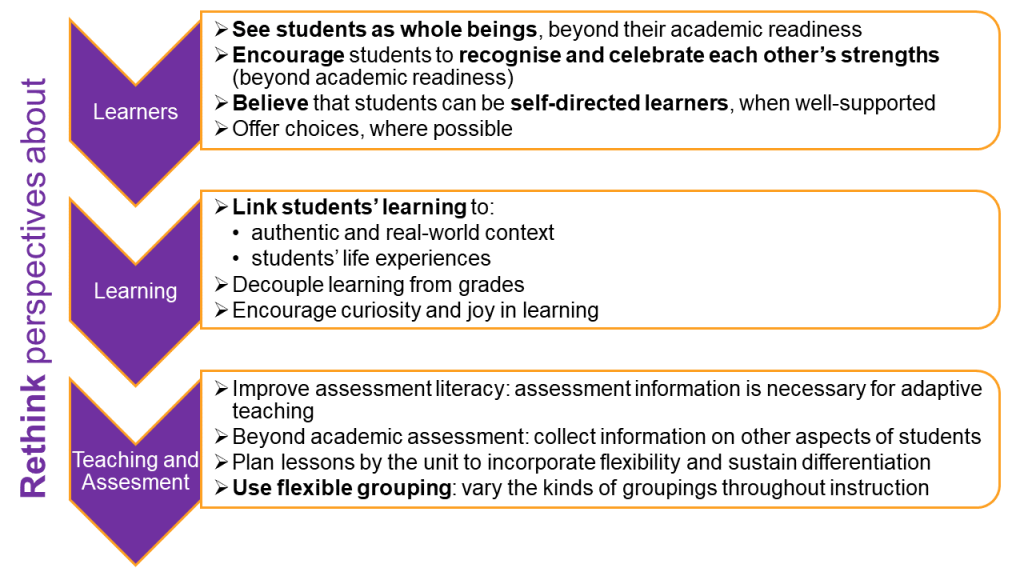 Differentiated Instruction (DI) | SingTeach | Education Research for ...